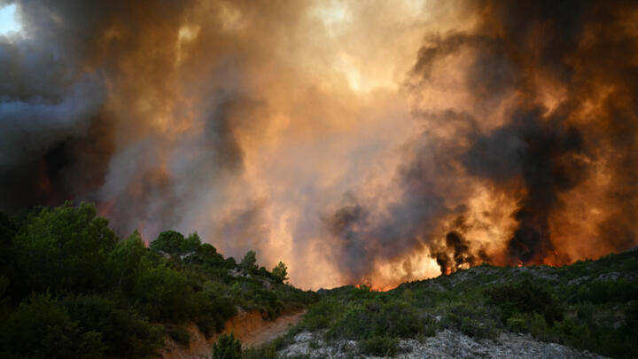 Wildfire in southern France surpasses the size of Paris, continues to ...