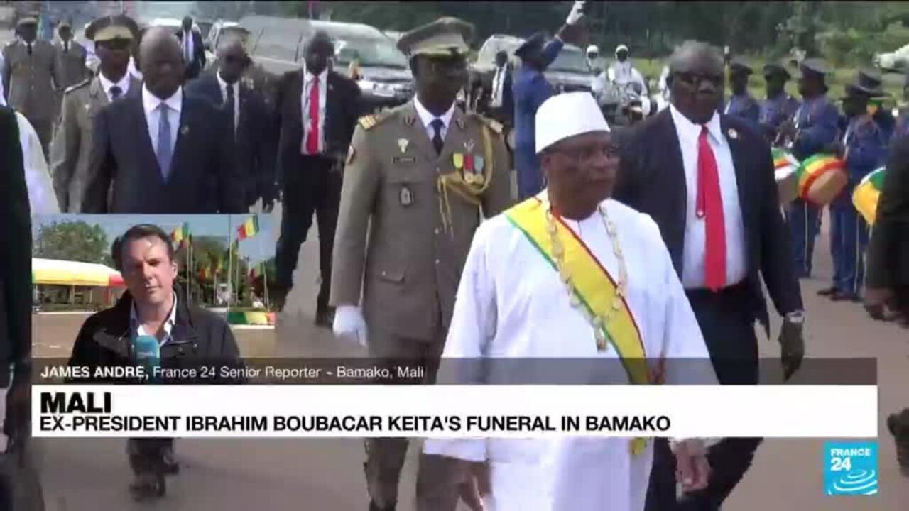 Ousted Malian president Ibrahim Boubacar Keita's funeral held in Bamako ...