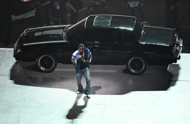 Kendrick Lamar brings viral diss track to Super Bowl stage