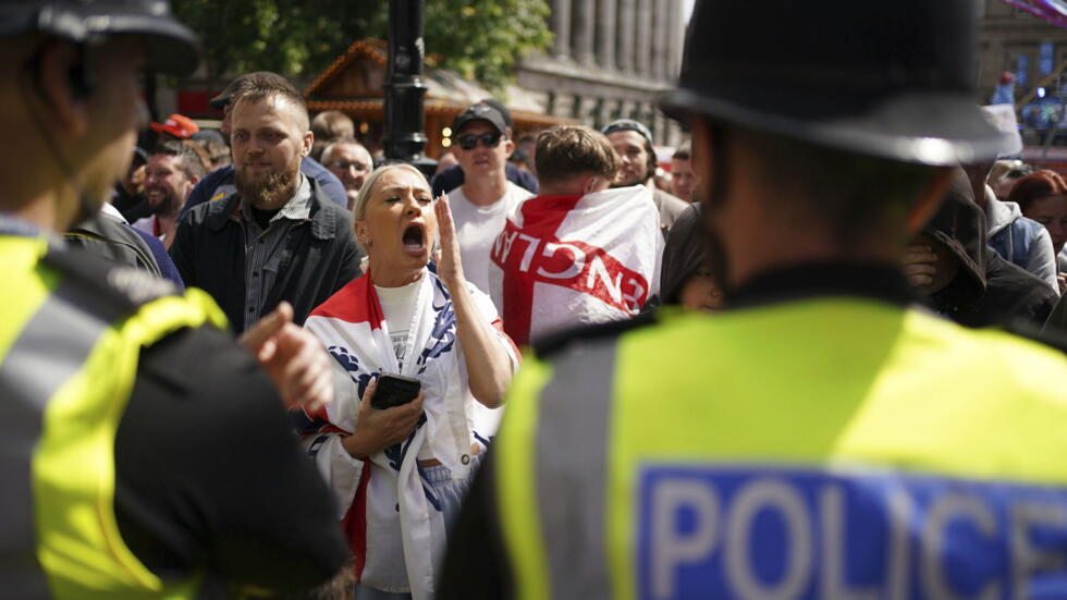 Fueled by disinformation, far-right protesters spark new clashes with ...