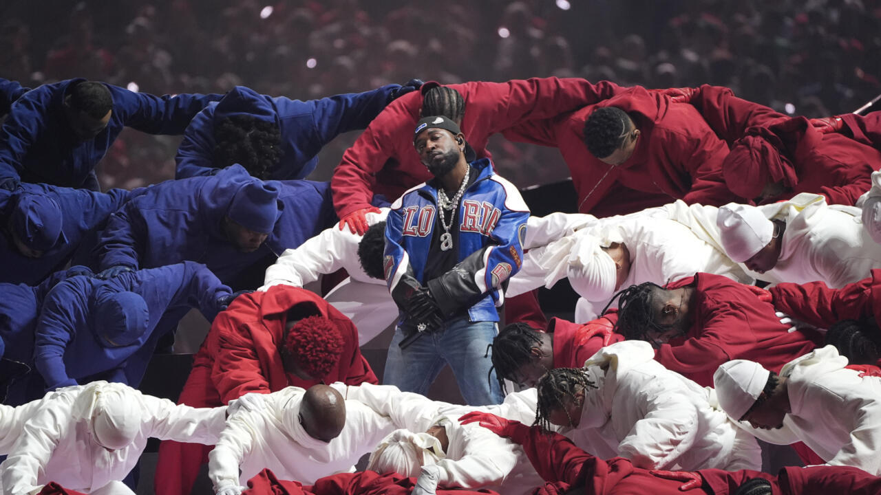 Kendrick Lamar brings viral diss track to Super Bowl stage