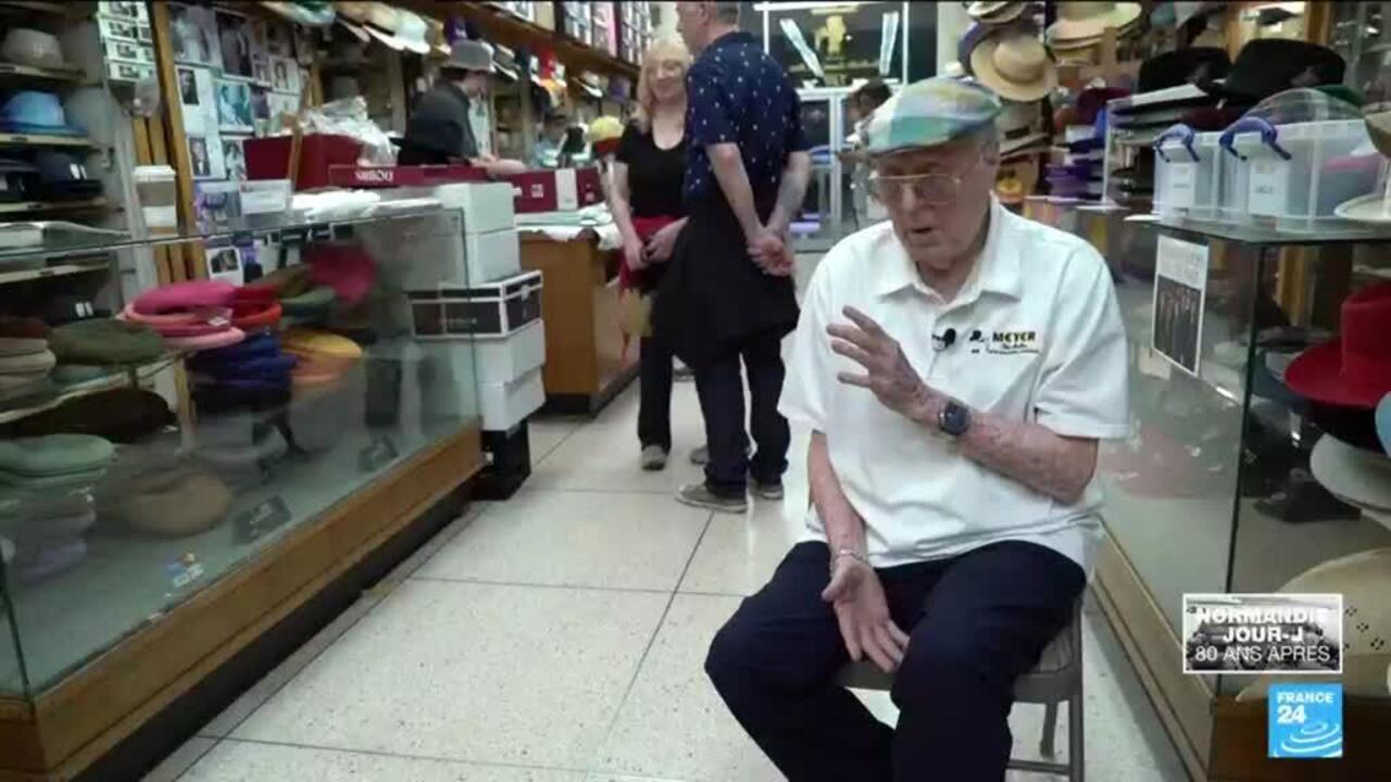 Samuel Meyer, un vétéran américain de 99 ans, raconte son souvenir du ...