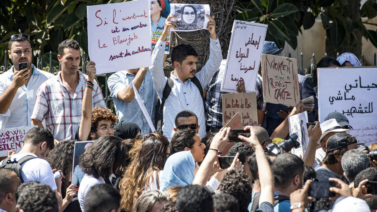 Moroccan journalist's trial for alleged abortion postponed after protest