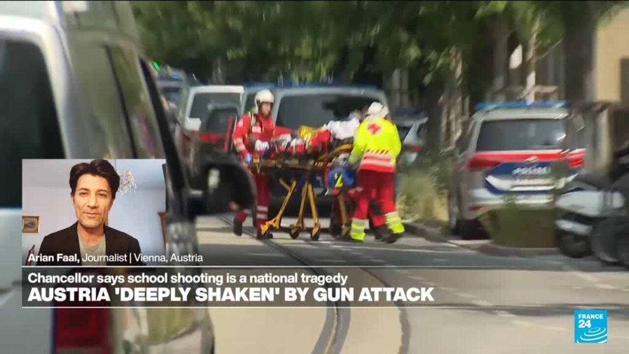 Austria 'deeply shaken' by gun shooting in a school in Graz - France 24