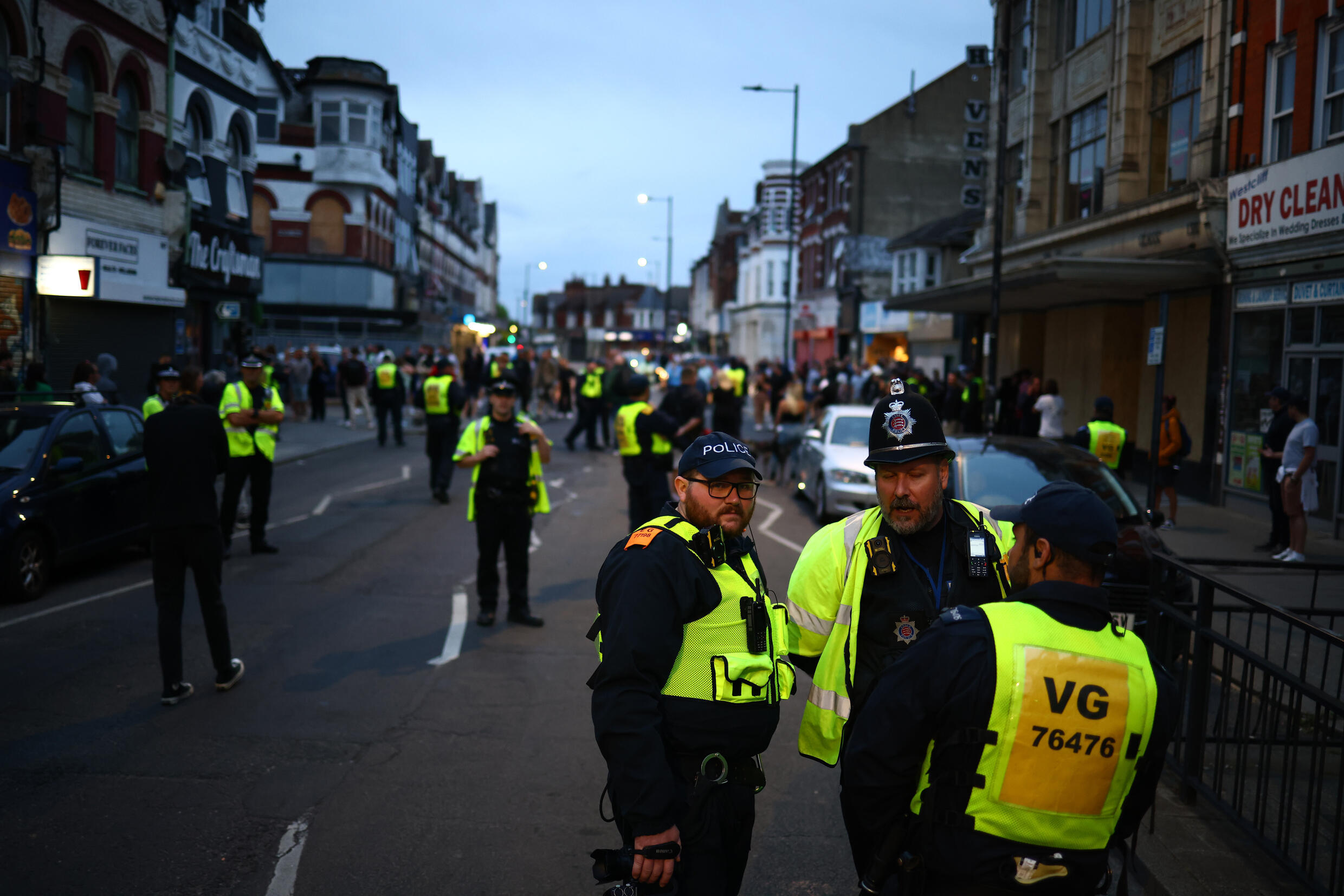 Thousands rally across UK against rise in far-right violence