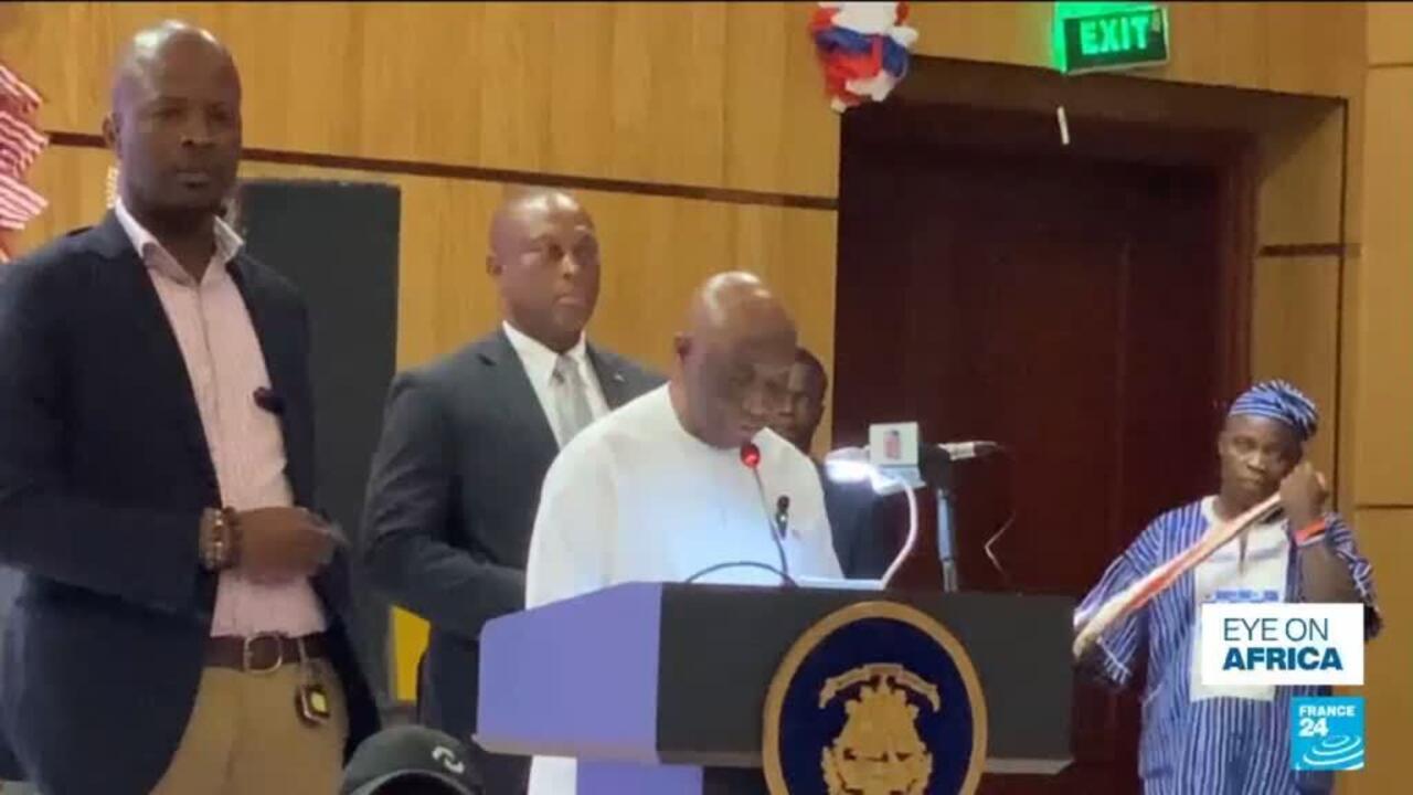 Liberia's Boakai apologises to war victims, honours slain presidents - France 24