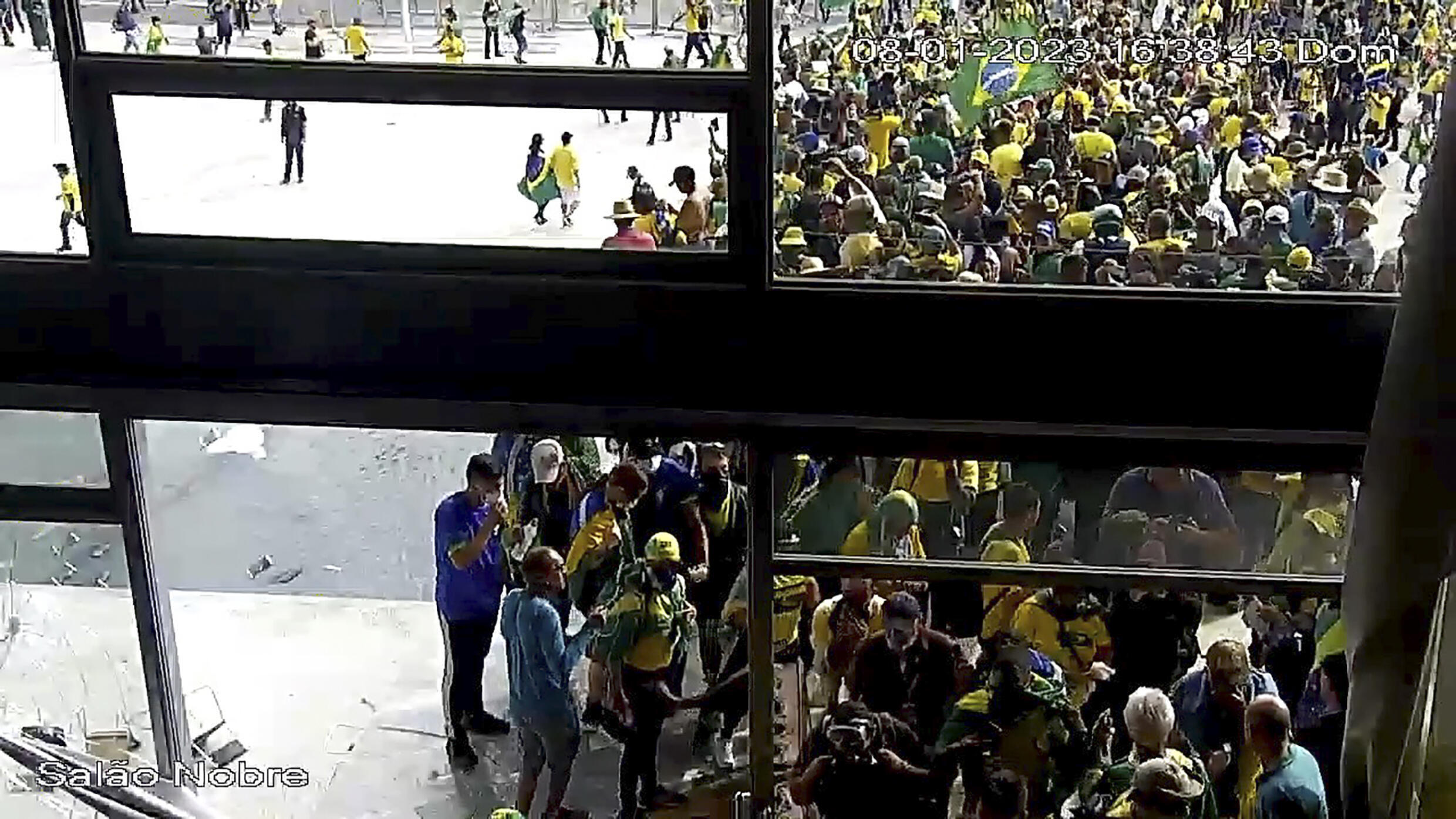 Brazil capital's security boosted, 39 charged over uprising