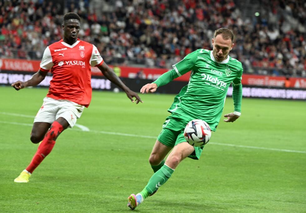 L1: Saint-Étienne reste en vie en gagnant à Reims