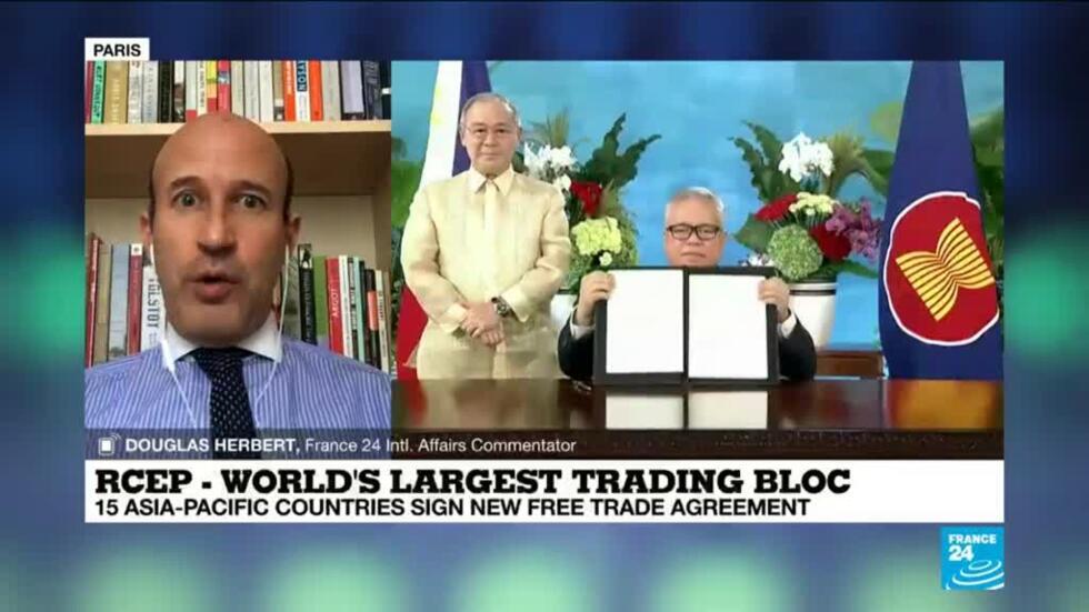 Asia form world's biggest trade bloc, a China-backed group excluding US ...