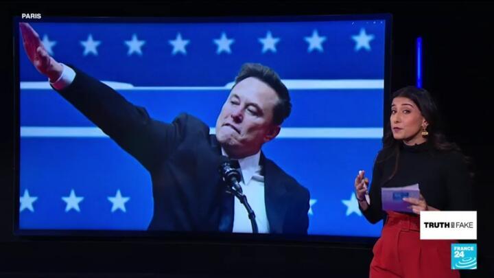 Did Musk give a Nazi salute at Trump's inauguration parade? - Truth or Fake