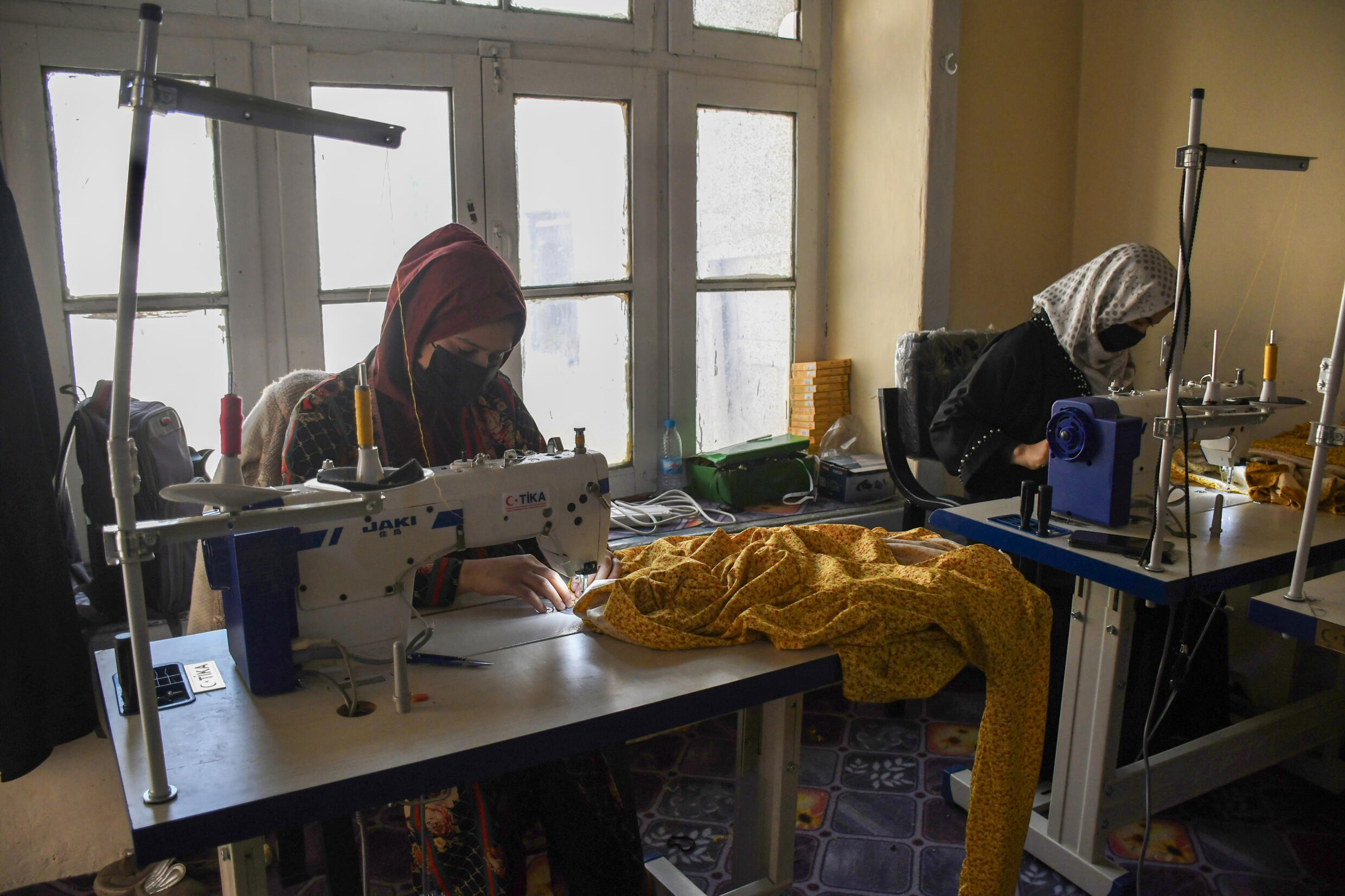 Afghan tailors outfit Eid celebrations with gleaming garb