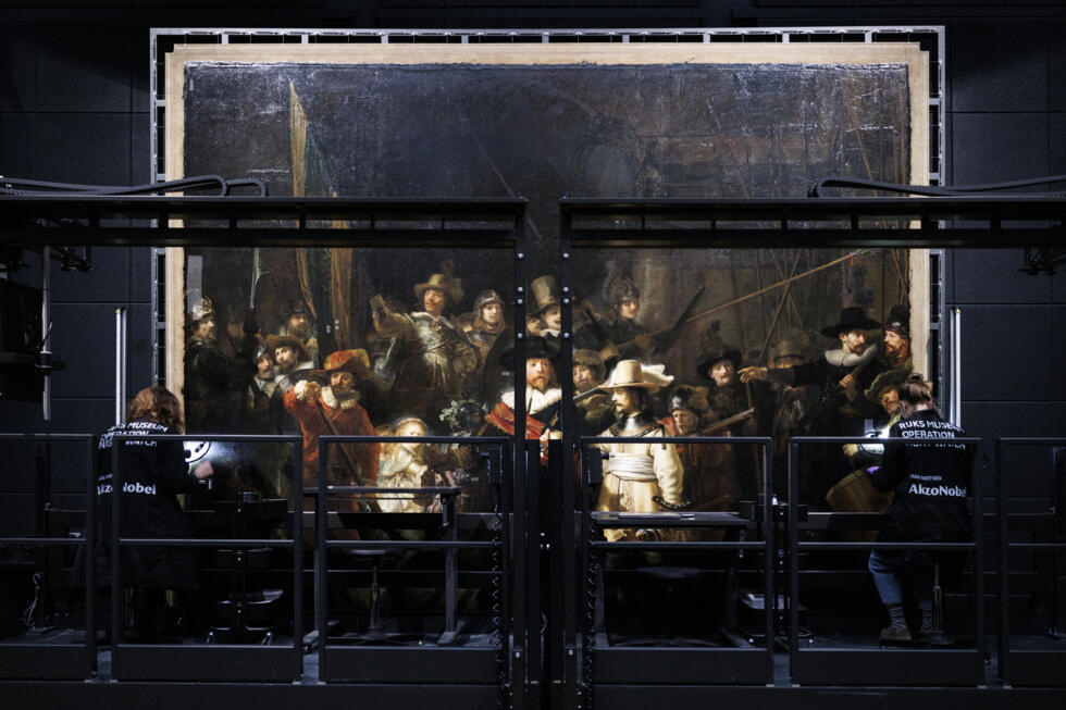 'Operation Night Watch': Rembrandt classic gets makeover