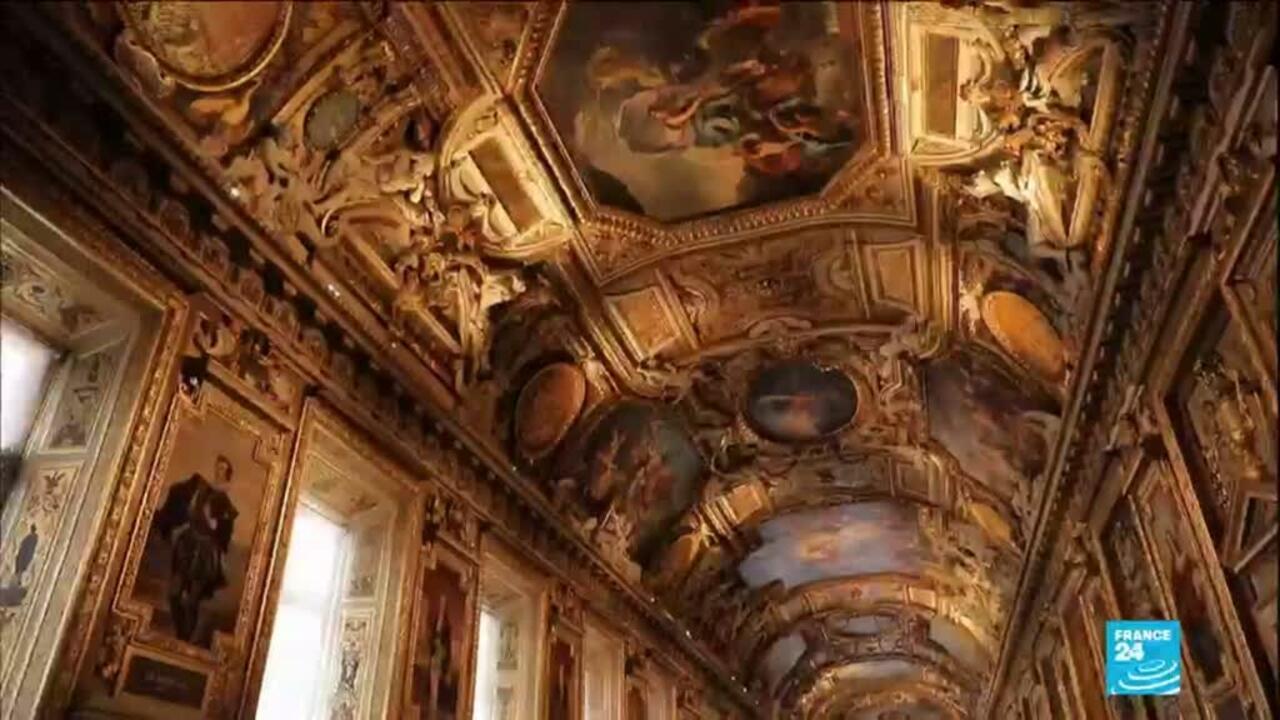 The Louvre Museum finishes its restoration of the Apollo Gallery ...