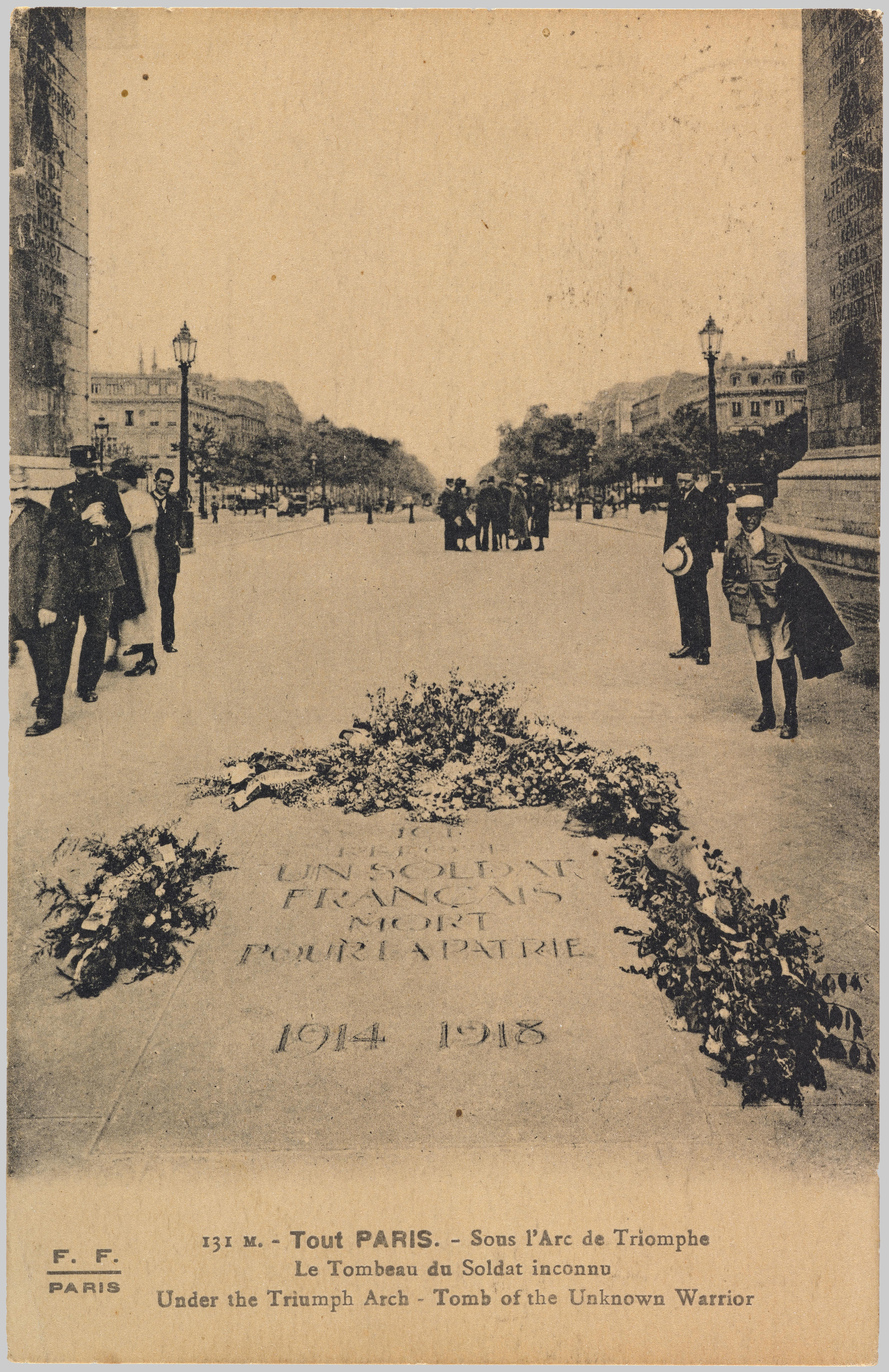Les 100 ans du Soldat inconnu : "L'enfant de tout un peuple en deuil"