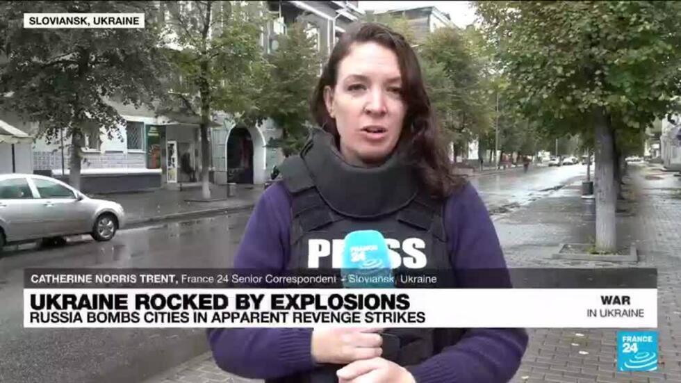 'Air raid alerts across the country': Ukraine rocked by Russian strikes ...