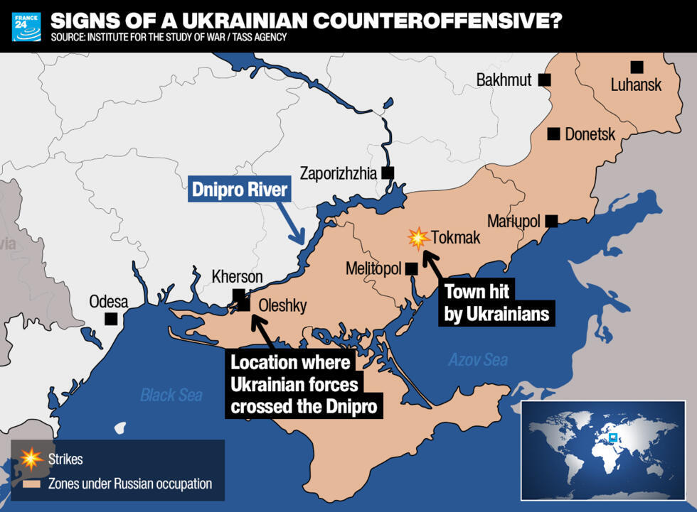 A small step across the Dnipro River, a giant leap for Ukraine’s counteroffensive?
