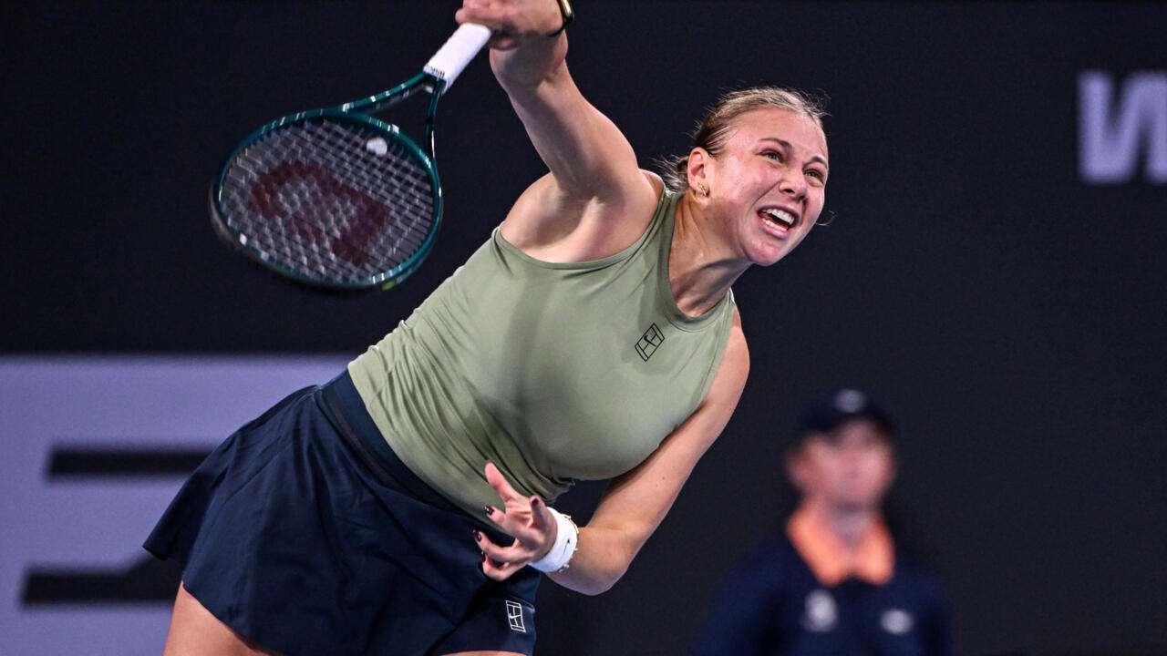 Anisimova targets third Slam final in a row after breakout year