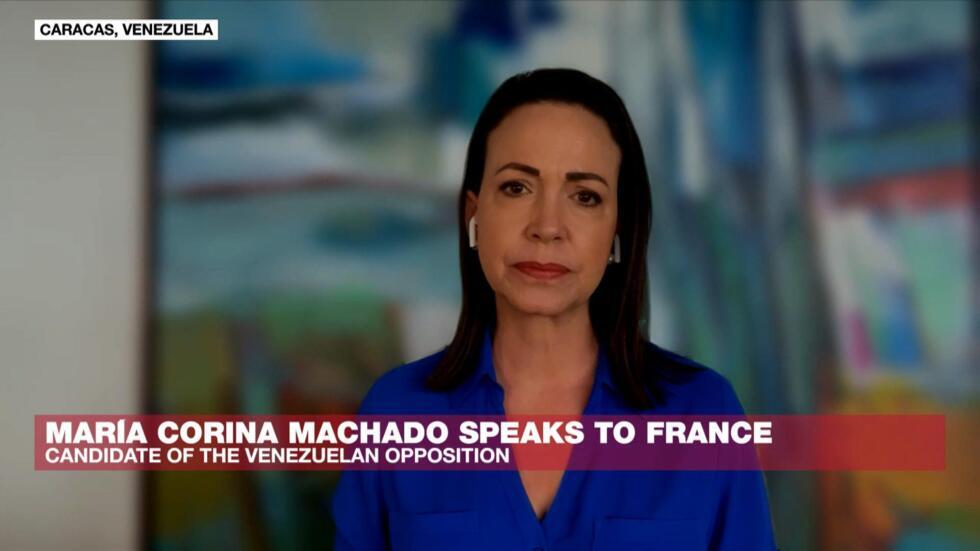 Venezuela opposition leader Machado: 'The Maduro regime is in its ...