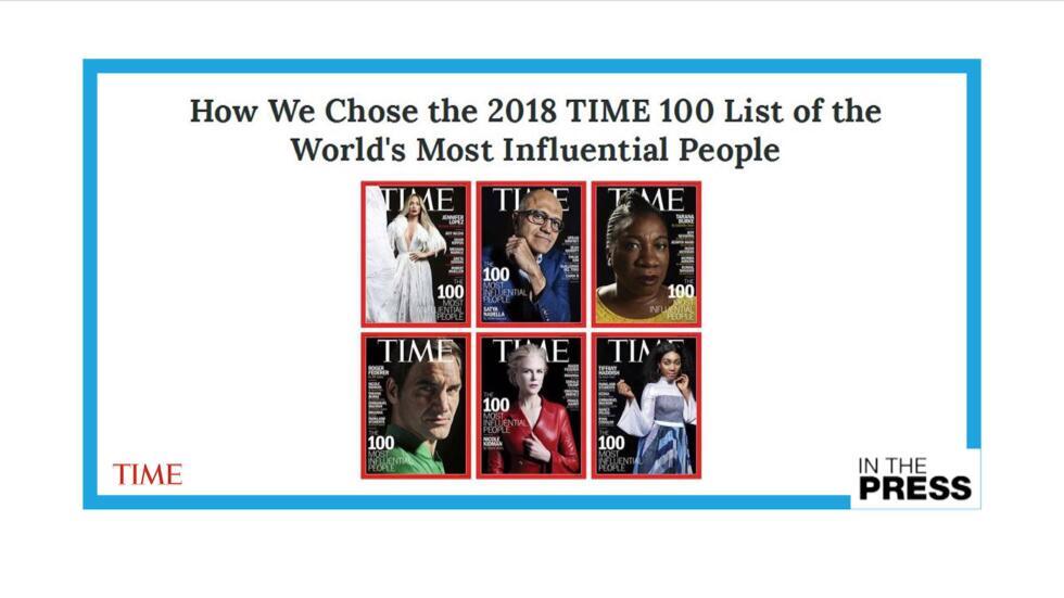 A reflection of our times: More women, more young people in Time 100 ...
