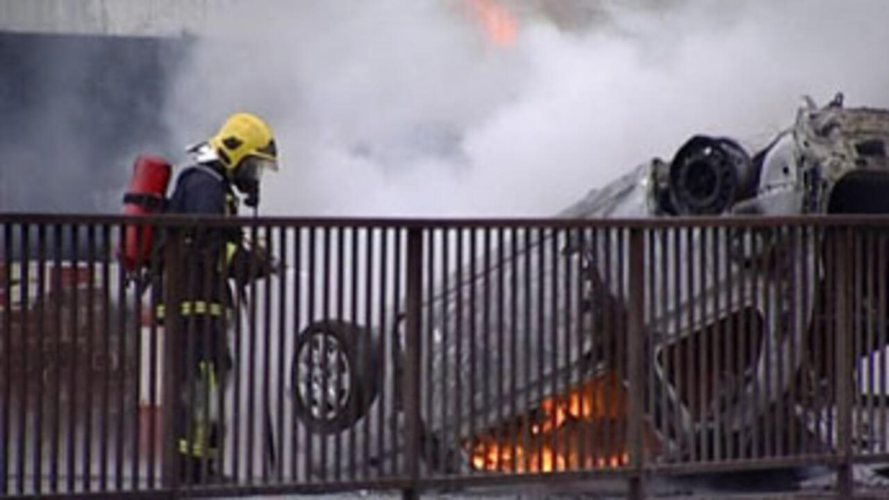 Police out in force as riots spread across Britain