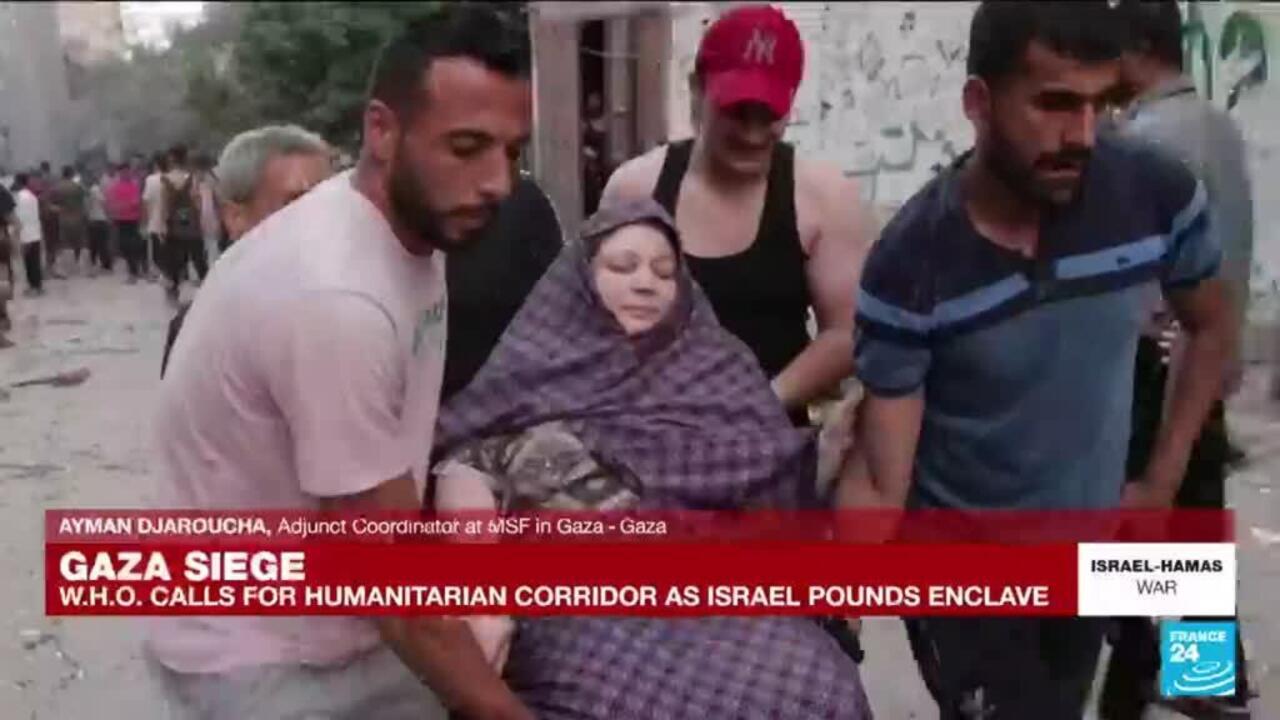 Gaza siege: Doctors Without Borders' coordinator in Gaza talks to ...