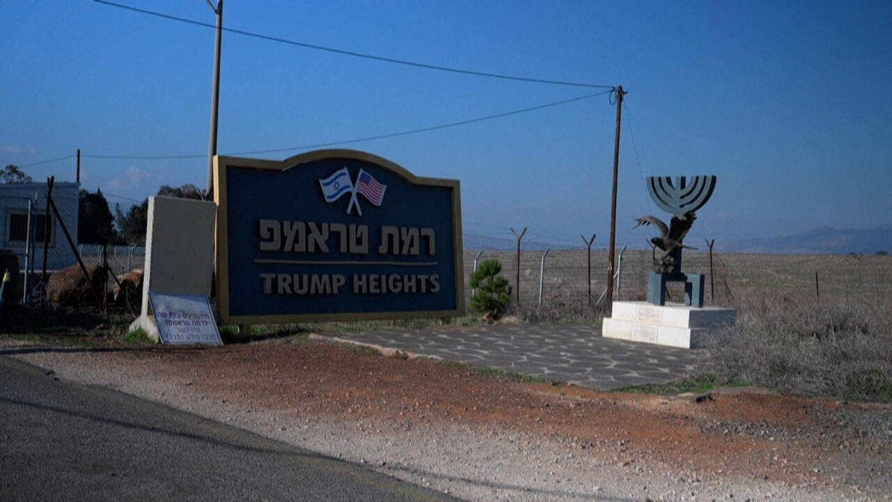 La colonie juive 'Trump Heights' et son projet d’expansion sur le Golan ...