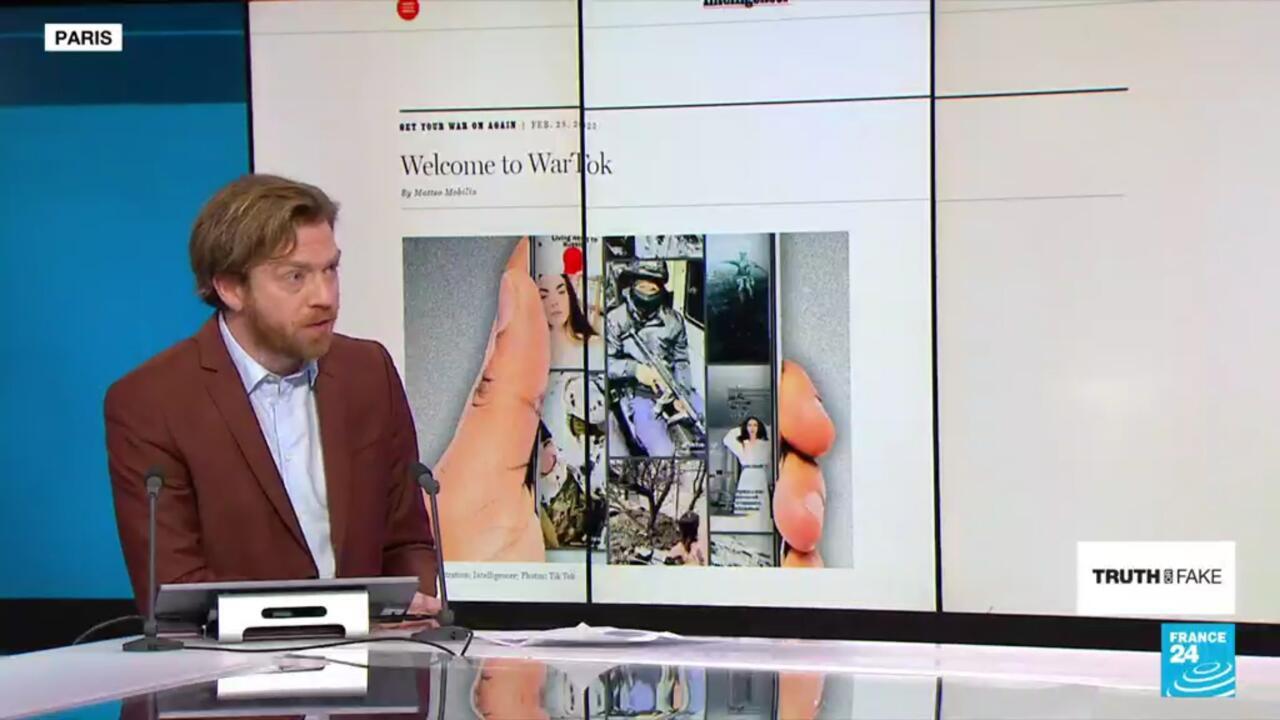 'WarTok': TikTok's role in Ukraine information war marred by fake news ...