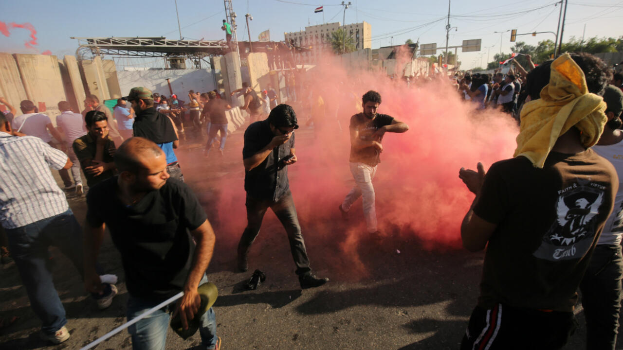 Iraq forces kill protesters at rally in central Baghdad