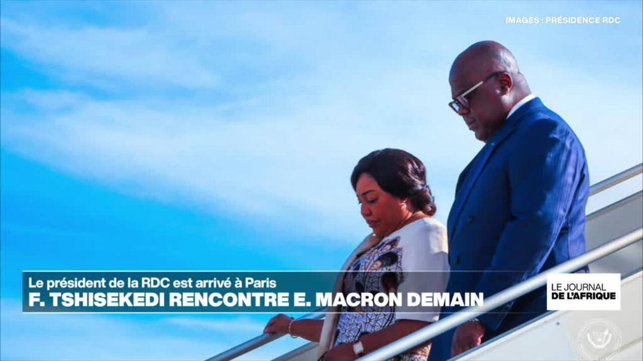 Le président de la RDC est arrivé à Paris : F. Tshisekedi rencontre E. Macron - Journal de l'Afrique