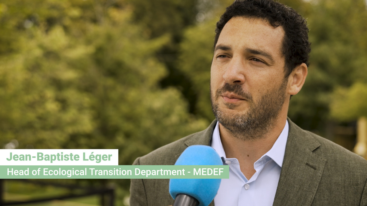Interview of Jean-Baptiste Léger, Head of Ecological Transition ...