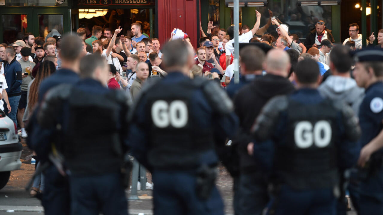 France beefs up Lille police as Russian and English fans converge