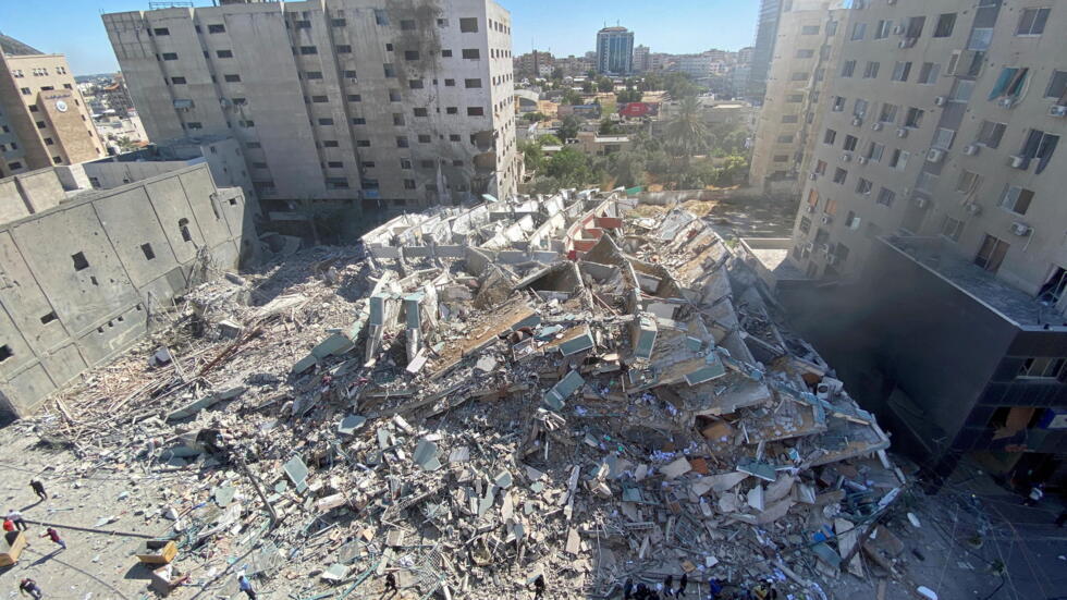 Israel says Hamas used Gaza tower that housed media as electronic ...