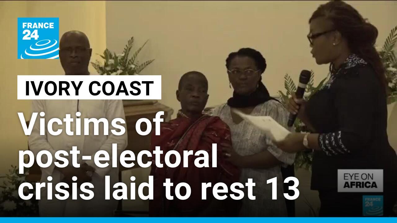 FRANCE 24 report: Ivorian victims of post-electoral crisis finally laid ...