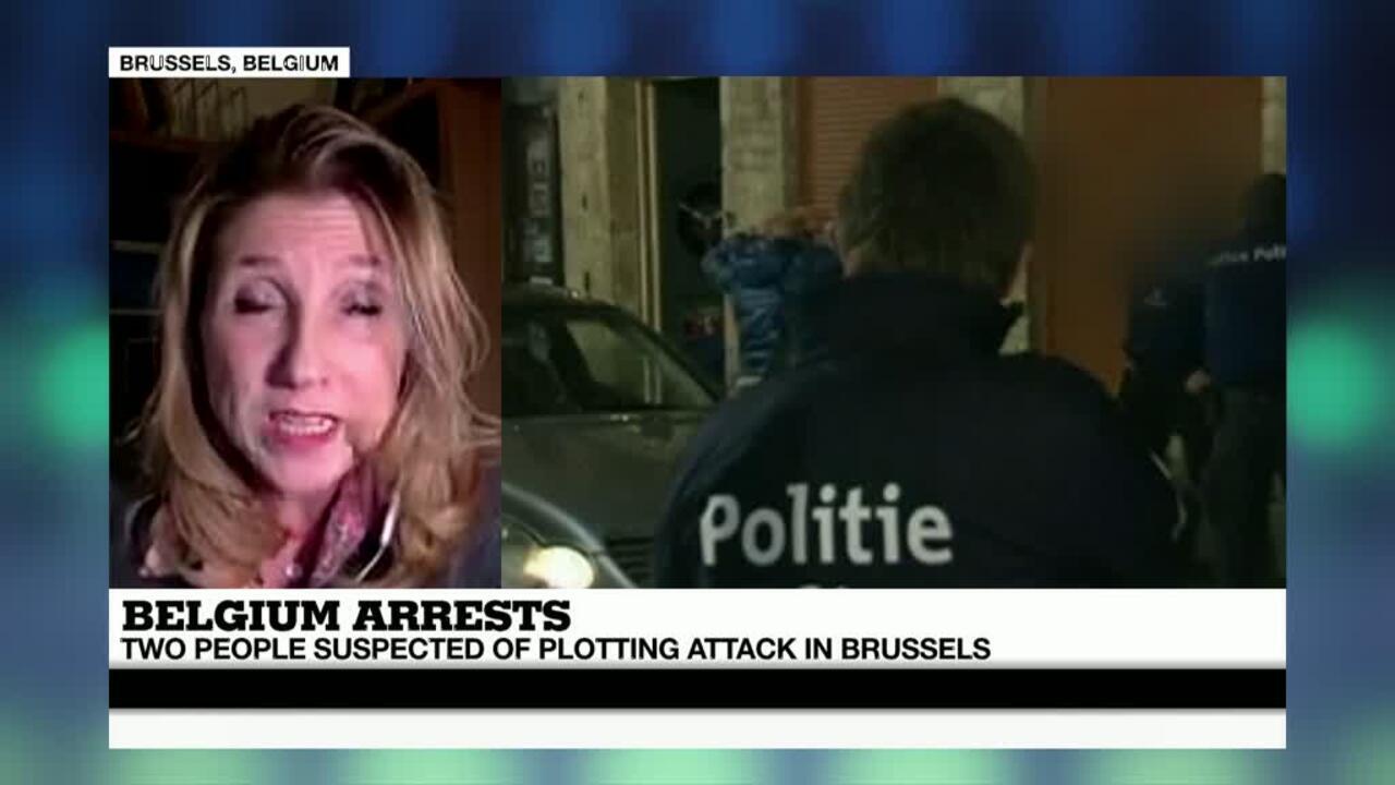 Belgian police arrest two holiday terror plot suspects - France 24
