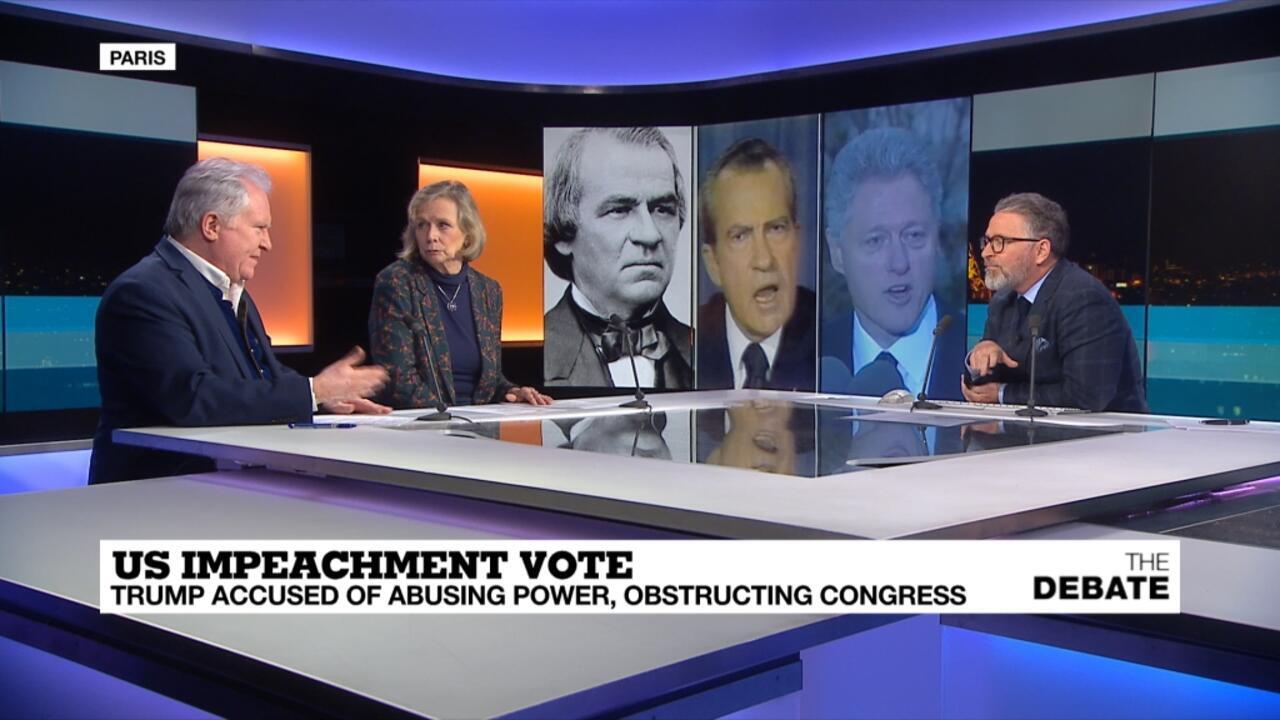 US impeachment vote: Trump accused of abusing power, obstructing ...