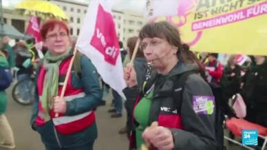 In inflation-hit Germany, massive strike over pay to cripple transport ...