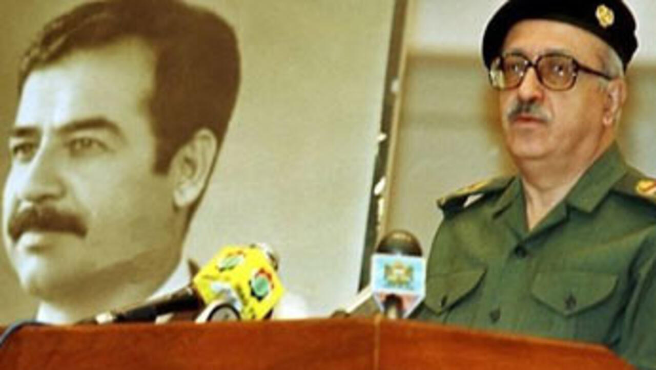 Tarek Aziz, porte-parole de S. Hussein, devant la justice