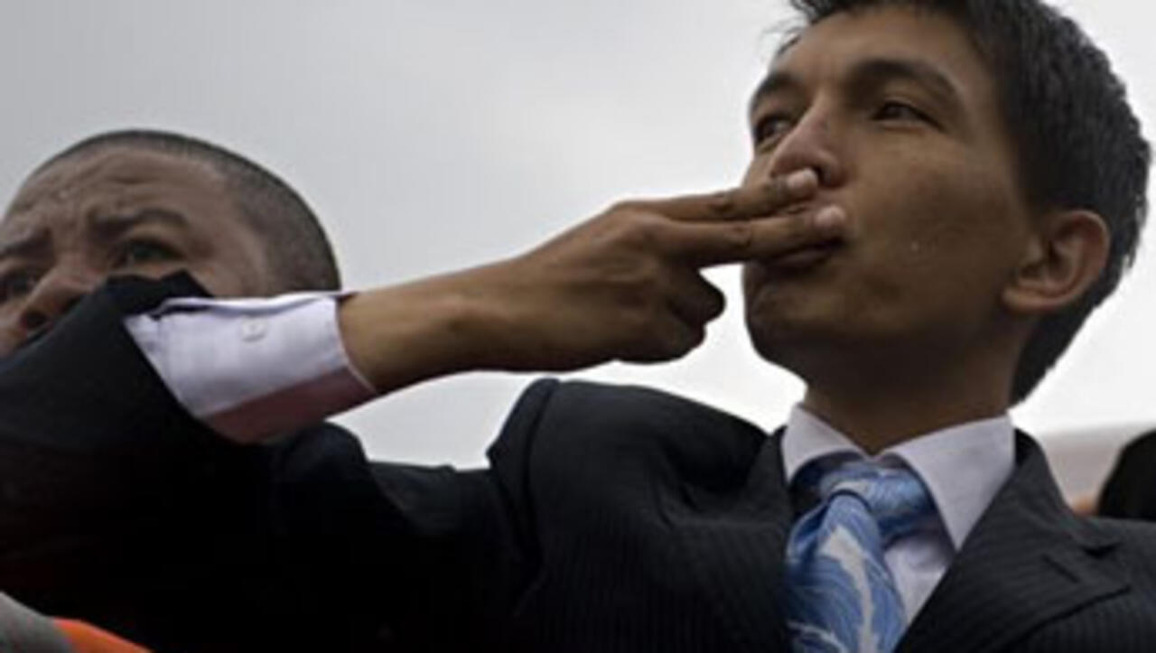 Opposition leader says he has gone into hiding