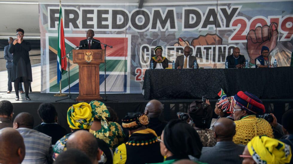 South Africa marks 'Freedom Day', 25 years since the end of apartheid