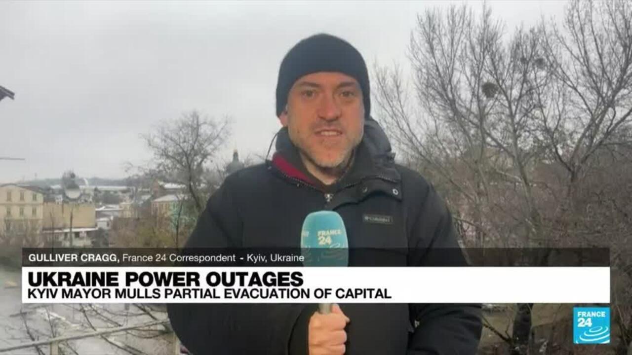 Ukraine power outages: Kyiv mayor mulls partial evacuation of capital ...