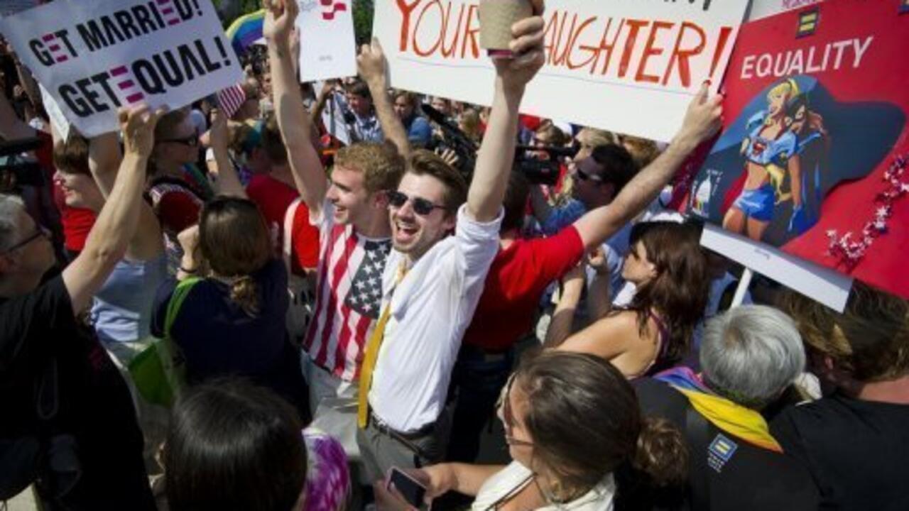 'No turning back' after US gay marriage rulings