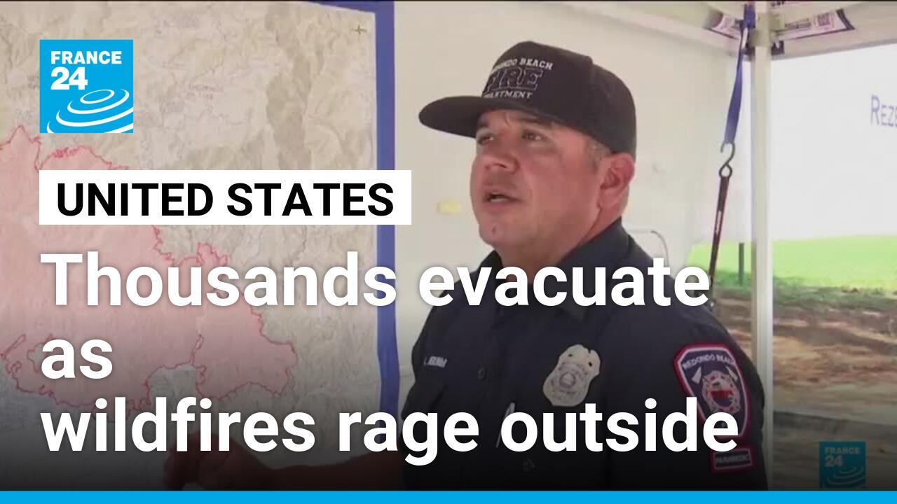 Thousands evacuate as wildfires rage outside Los Angeles and Reno ...