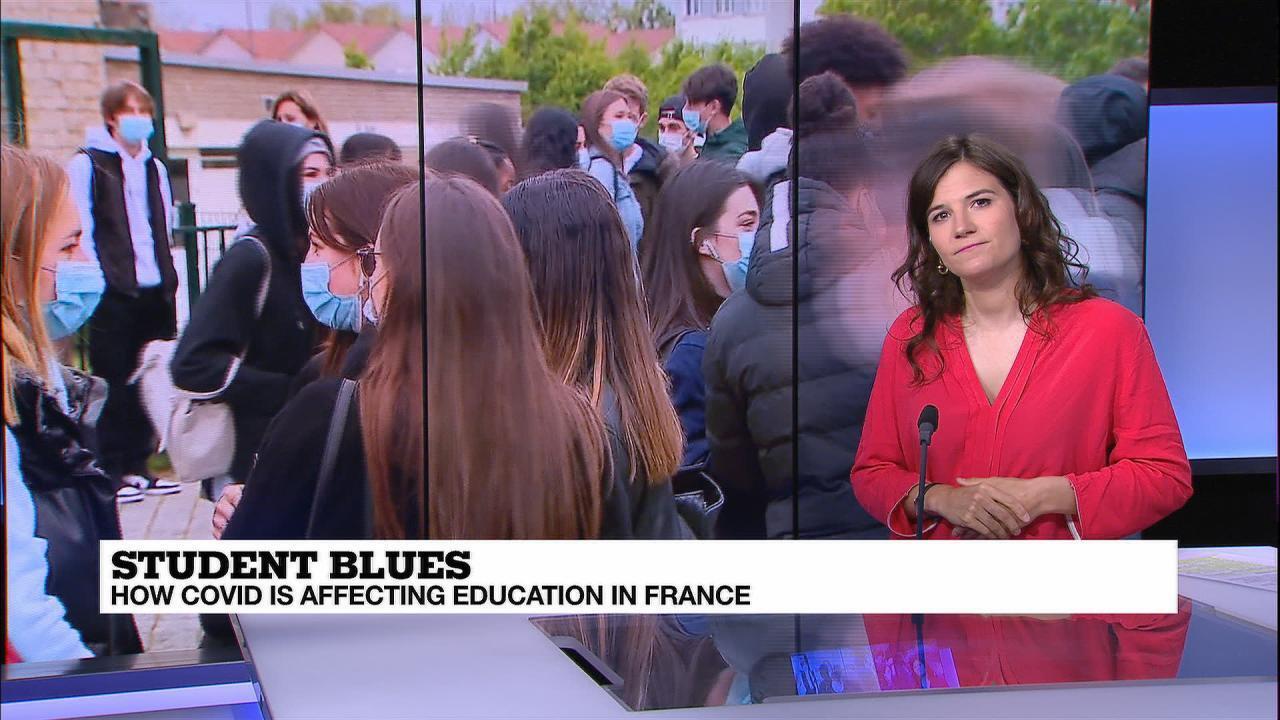 Student blues: How Covid-19 is affecting education in France - French ...