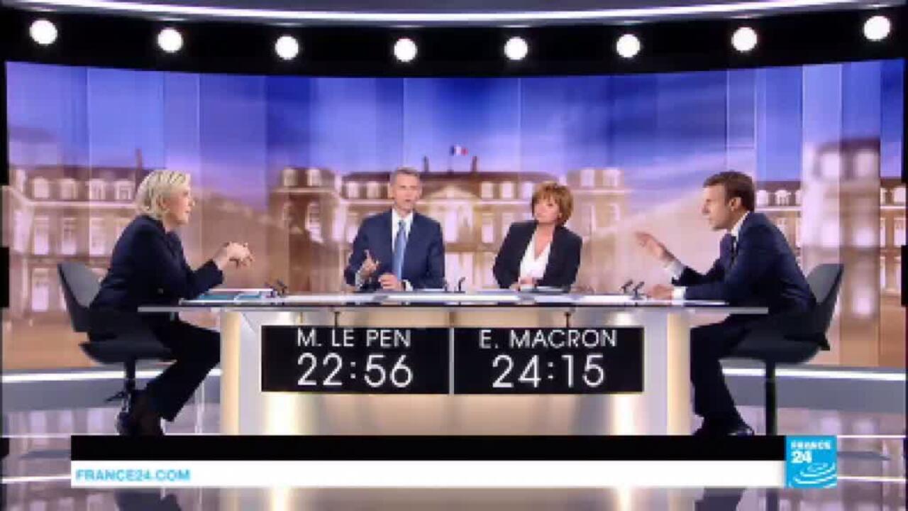 Emmanuel Macron to Marine Le Pen: "you're going to terrorize people ...