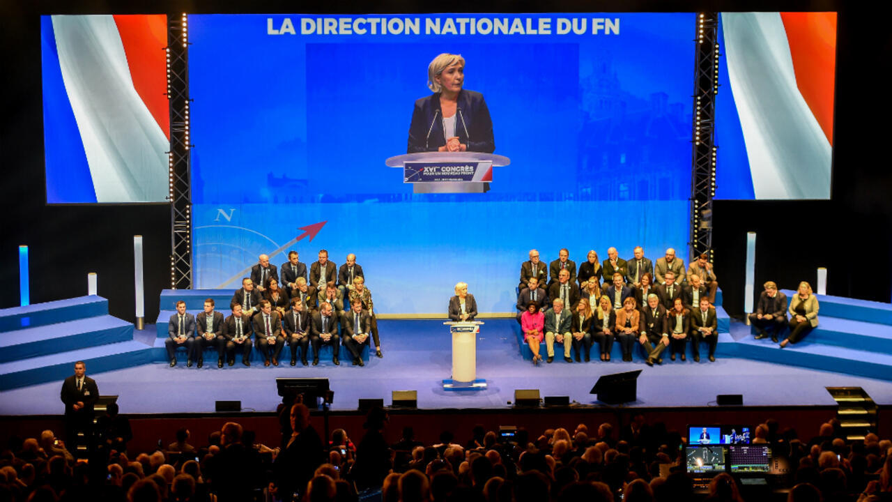 France's far-right leader Le Pen proposes National Front changes name ...