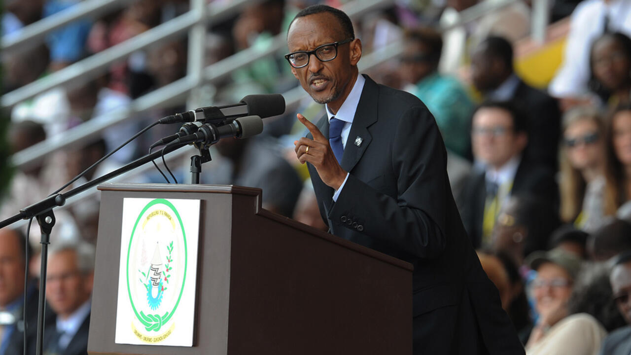 Rwandan president blames France at genocide commemorations