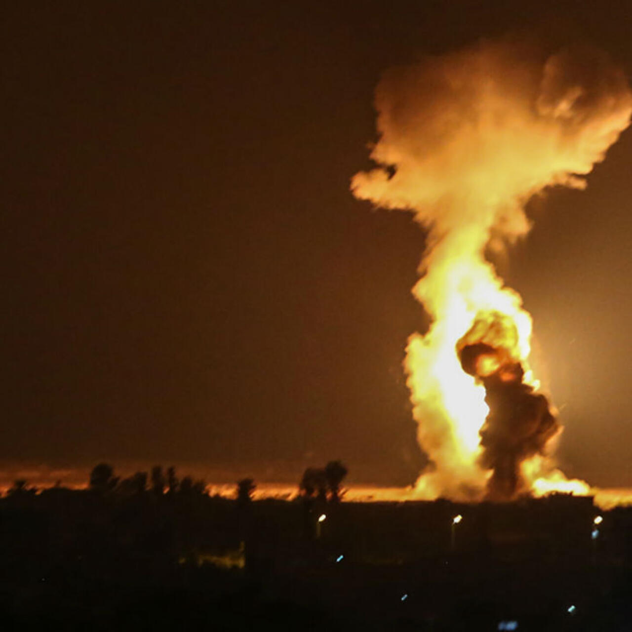 Incendiary Round Explosion