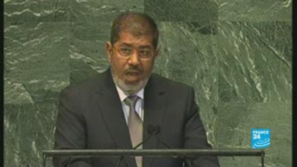 Syrian crisis ‘tragedy of the age’, says Morsi at UN