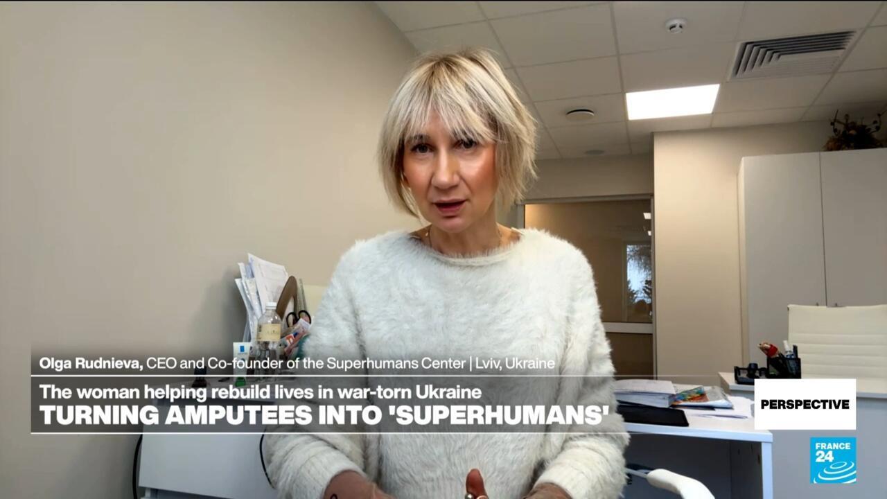 Olga Rudnieva: The woman turning Ukrainian amputees into 'Superhumans' - Perspective