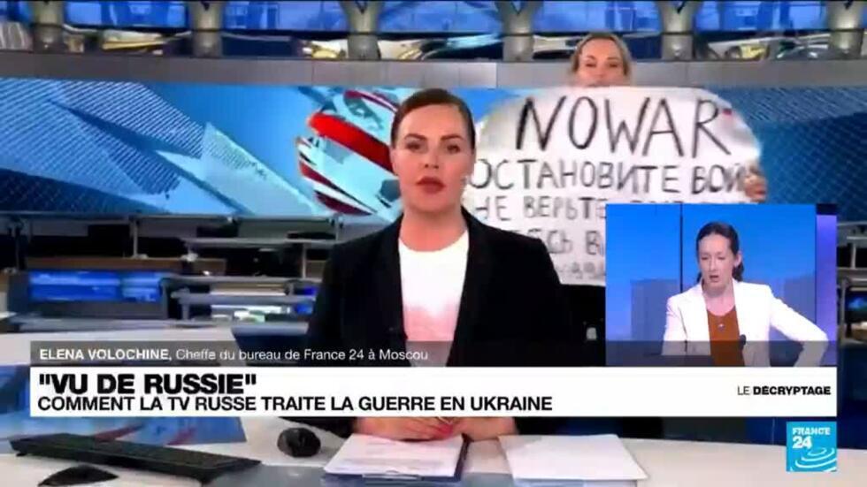 Vu de Russie : comment la télévision russe traite de la guerre en ...